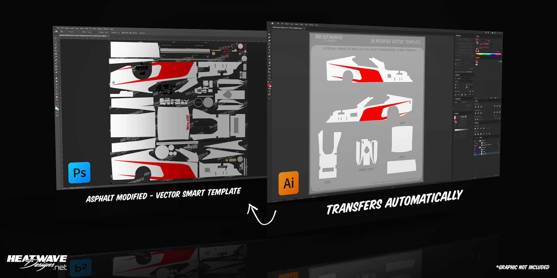 Asphalt Modified - Vector Smart Template